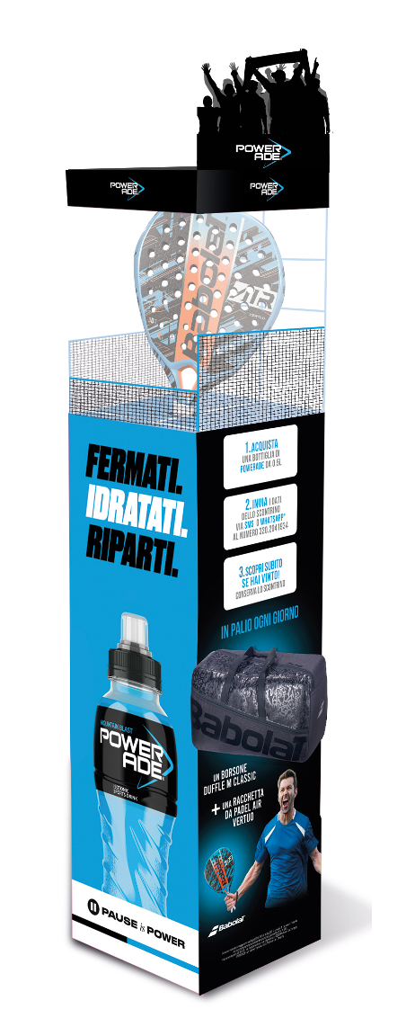 Powerade e il Padel