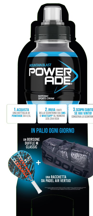 Powerade e il Padel